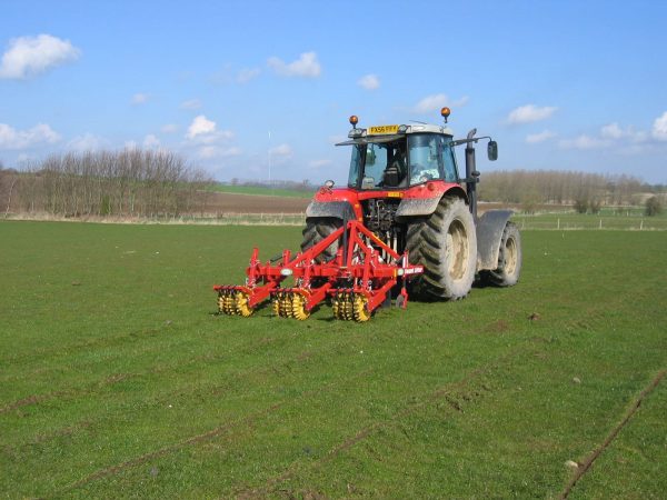 Grassland machinery at C&O from MF, Opico, & Kverneland