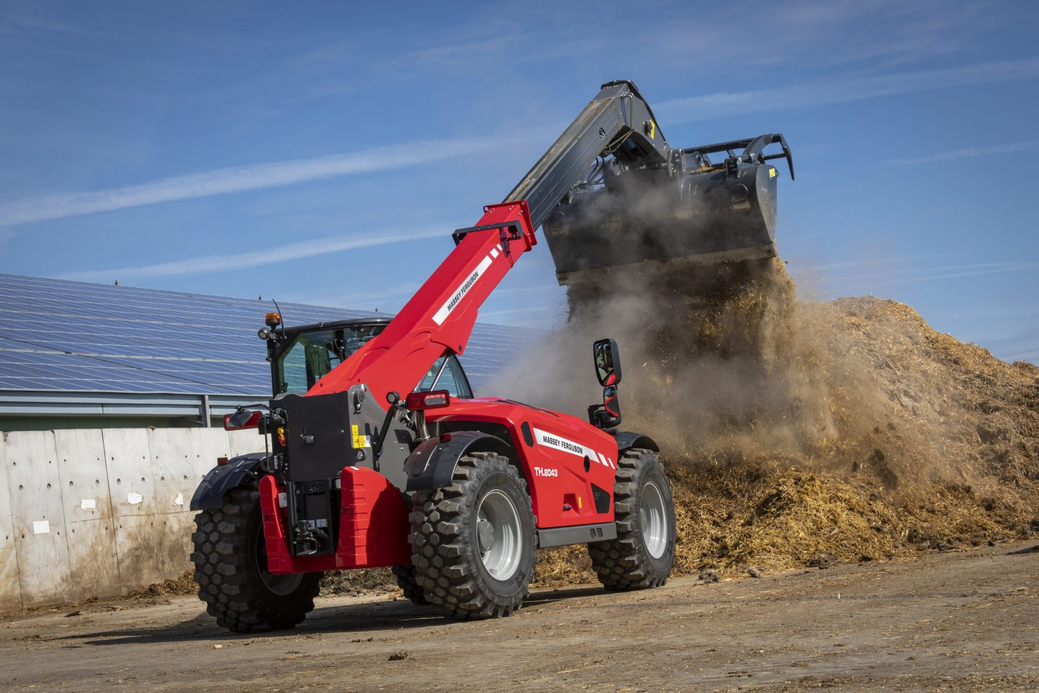 Telehandler range from Massey Ferguson at C&O Tractors
