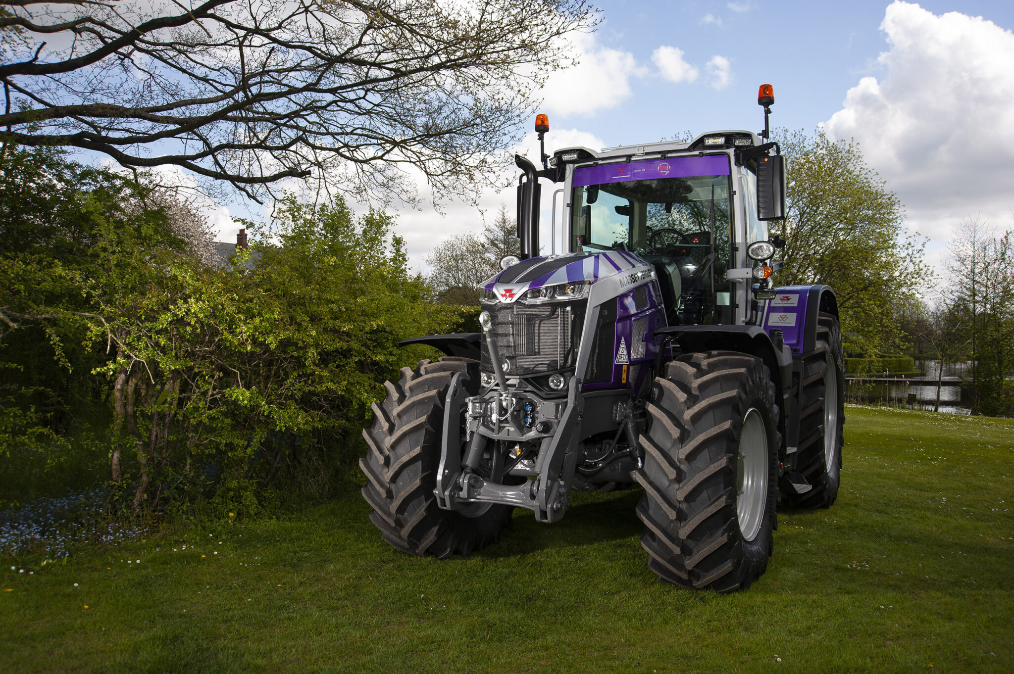 Massey Ferguson Platinum Jubilee tractor signals double celebration