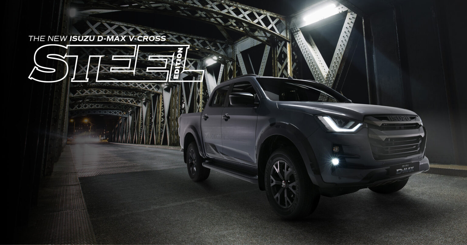 Isuzu D- MAX Limited Edition STEEL V-CROSS available at C&O - C&O