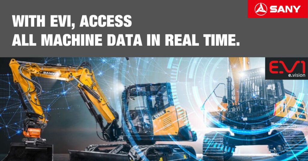 EVI Telematics - SANY real time data tracker - C&O