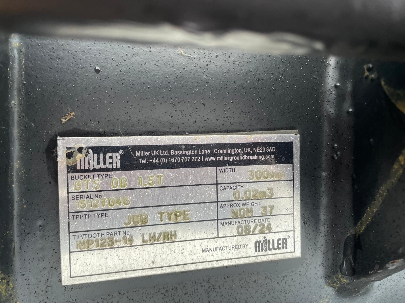 Miller Excavator Bucket NO.53 - C&O